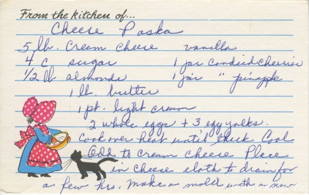 Cheese Paska | Gram's Recipe Box